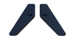 IronRidge CTR-CAP-01-B1 Contour End Caps (L-R Pair) | NAZ Solar Electric