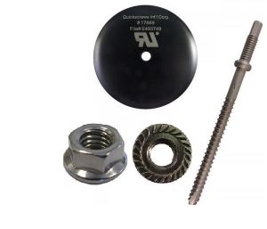 QuickBOLT Solar Mounts low Profile microflashing and Flange Nut Kit | NAZ Solar Electric