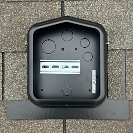 SolaDeck 0599B Flashed Roof Mount Metal Junction Box | NAZ Solar Electric