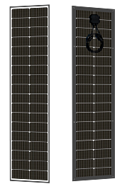 Lumera Solar LS140WBi 140W Black Frame Bifacial Solar Panel | NAZ Solar ...