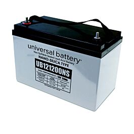 Universal Battery 47627 120 Amp-hour 12 Volt Nano-Silica GEL Battery ...