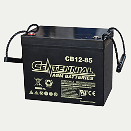 Centennial CB12-85 12V AGM Deep Cycle Battery | NAZ Solar Electric