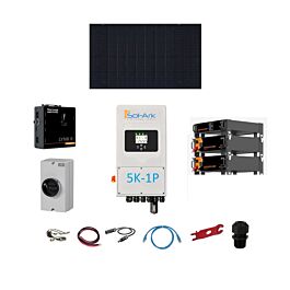 Hybrid Off-Grid / Grid-Tie Solar Kit - 3.56kW of Canadian Solar, 5kW ...