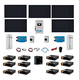 Hybrid Off-Grid / Grid-Tie Solar Kit - 17.8kW of Canadian Solar, 15kW ...
