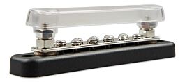 Victron Energy Busbar Rated for 150 Amp with 2 Terminals and 10 screws ...