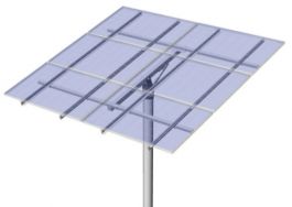 DPW Solar Universal Top of Pole Mount for Six Type G Solar Modules ...