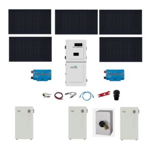 Hybrid Off-Grid / Grid-Tie Solar Kit - NAZ-Midnite PowerFLO AIO 001 ...