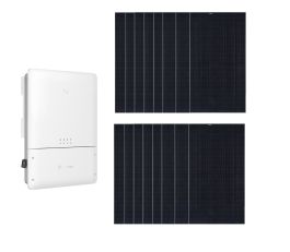 Grid-tied Solar Kit - 6.7 kW Array of REC Solar Modules, 5kW GoodWe ...
