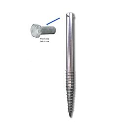 American Ground Screw Ground Screw set screw | NAZ Solar Electric
