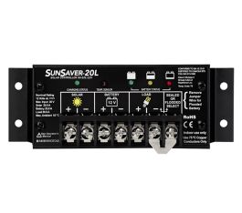SunSaver 20 Amp 12 or 24 Volt Solar Charge Controller with LVD | NAZ ...